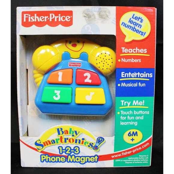Fisher-Price | Toys | Fisher Price Baby Smartronics 23 Phone Magnet ...